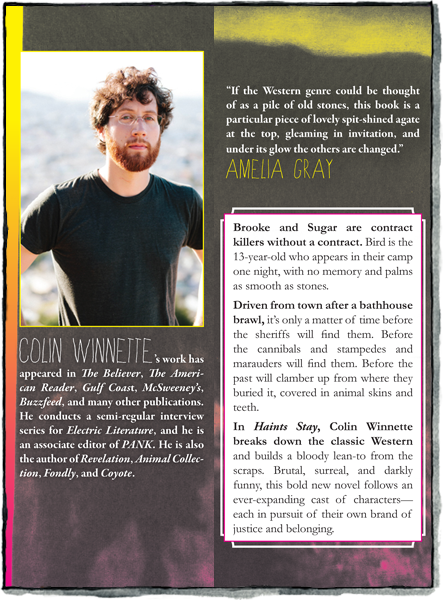 Haints Stay by Colin Winnette – Two Dollar Radio